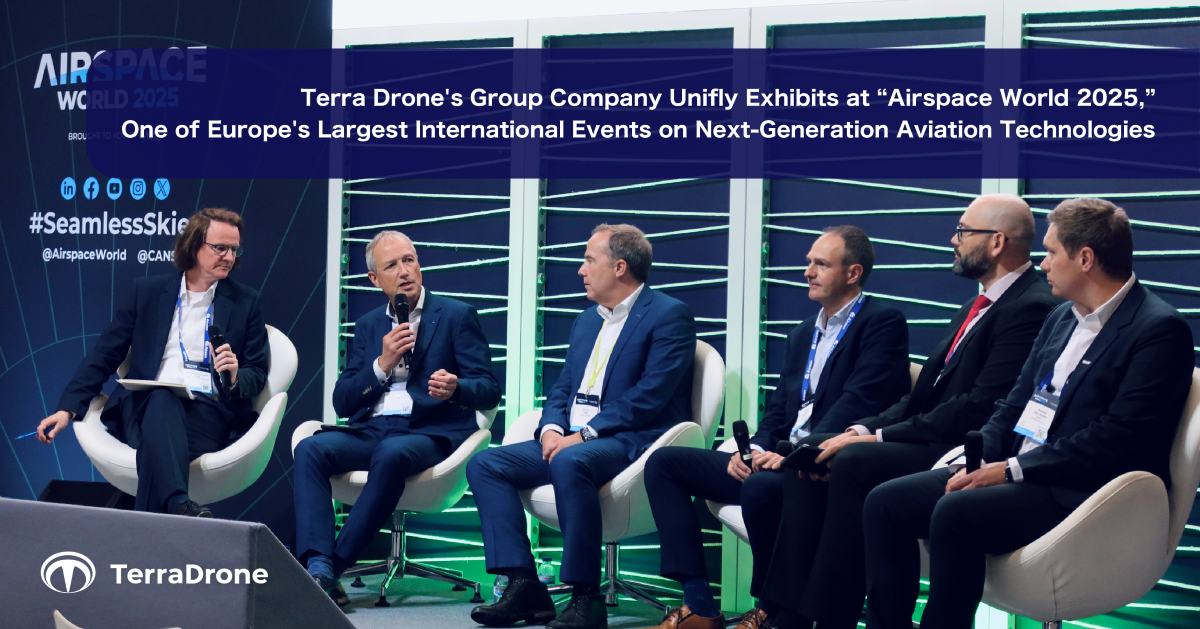 Terra Drone’s Group Company Unifly Exhibits at “Airspace World 2025 ...