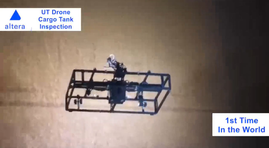 【世界初】テラドローン、自社製「UTドローン」が 船舶点検方法として国際船級協会(DNV)から認証 船舶点検時の入港コストや工数を大幅に削減が ...